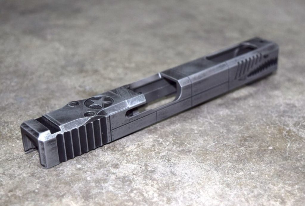 STEEL CITY ARSENAL P40 Warhawk Slide for Glock 34 Long Slide Gen 3 ...