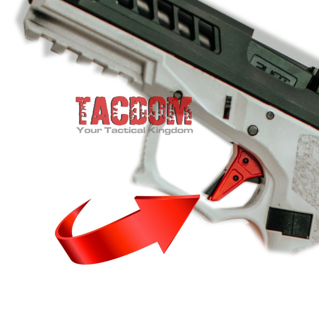 TRUE PRECISION ANODIZED RED AXIOM TRIGGER FOR GLOCK GEN 1-4 – FITS ALL ...