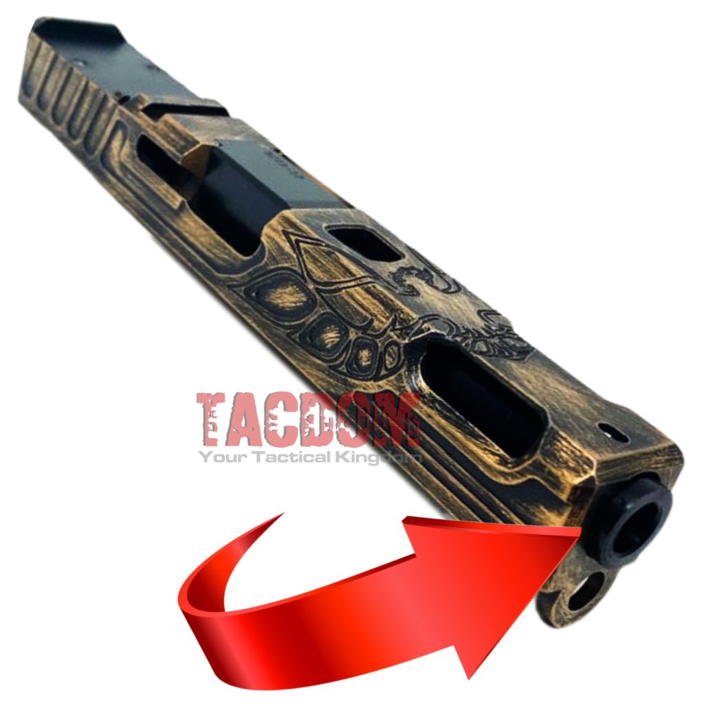 USA MADE Black Nitride Stainless Steel Barrel for Glock 19 – Polymer 80 ...