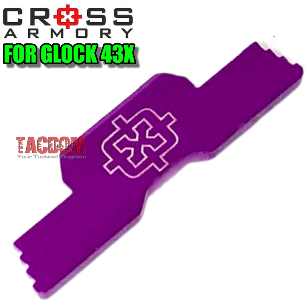 Cross Armory PURPLE UPGRADE Performance for GLOCK 43 43X 48 Extended ...