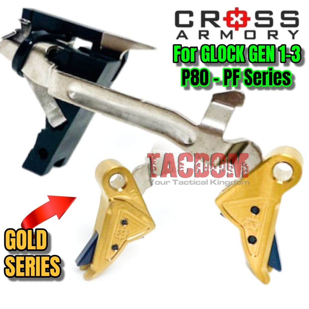 GOLD Titanium Nitride TIN STAINLESS STEEL FLUSH CROWN Barrel for Glock ...