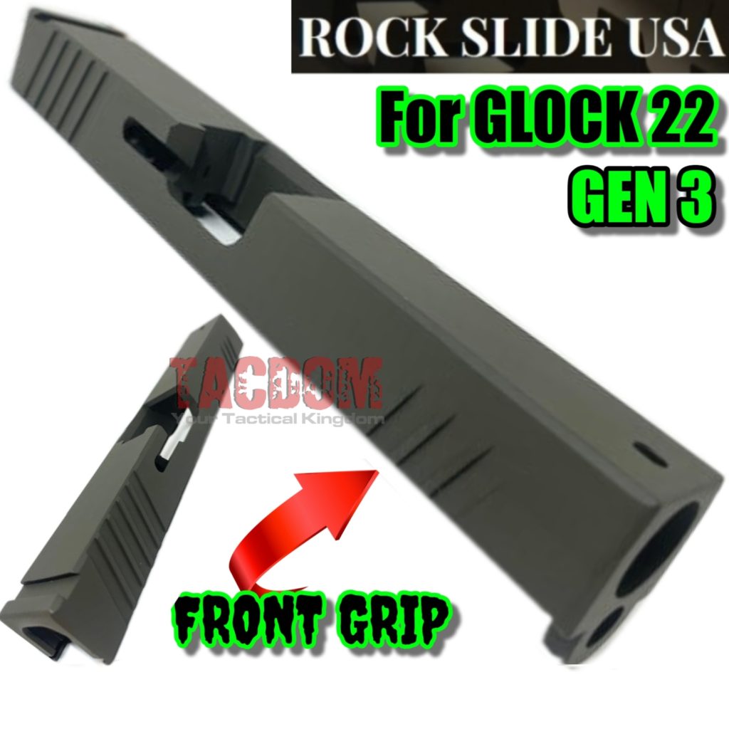 TACFIRE RMR Fluted SLIDE + BARREL + FRAME & SLIDE PARTS for Glock 26 ...