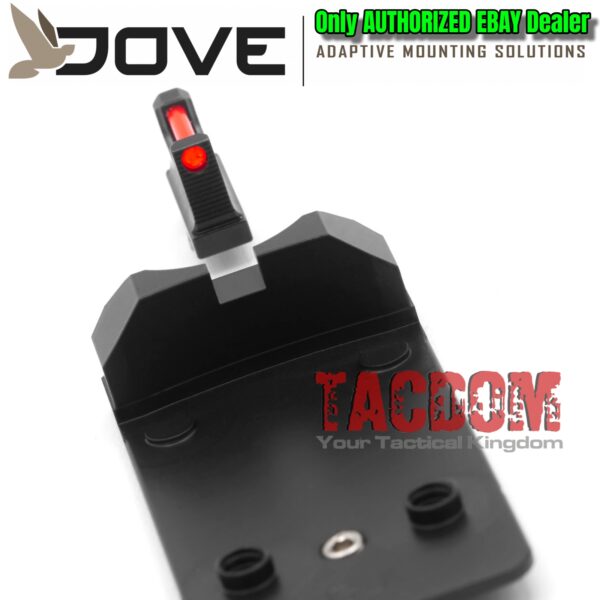 DOVE Mounting Solutions for S&W M&P / SHIELD RMSc Slide Sight Adapter ...