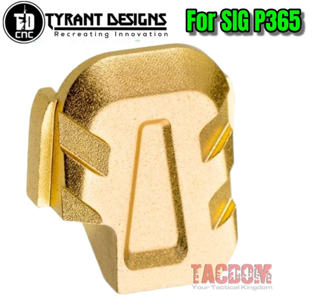 Tyrant Designs Slide End Plate Billet Aluminum Release for SIG SAUER ...