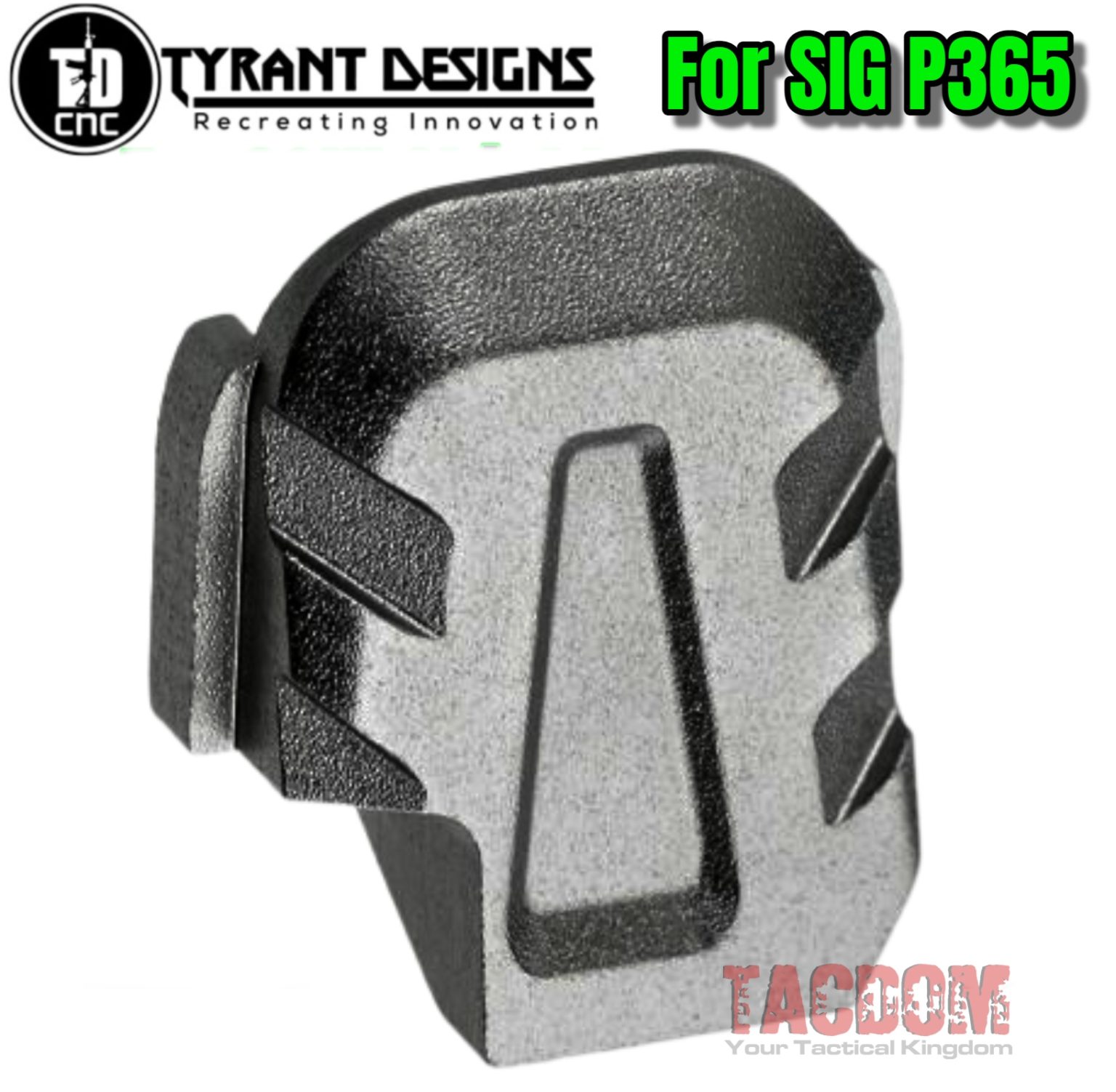 Tyrant Designs Slide End Plate Billet Aluminum Release for SIG SAUER ...