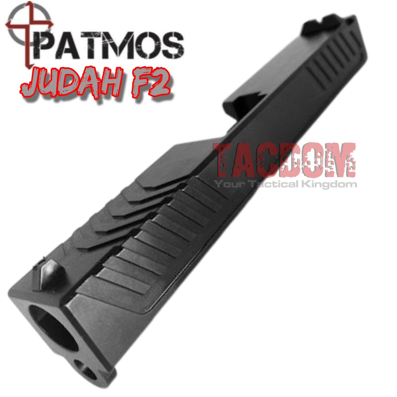 PATMOS Arms F2 JUDAH slide WITH SIGHTS for Glock 17 Polymer 80 PF940C ...