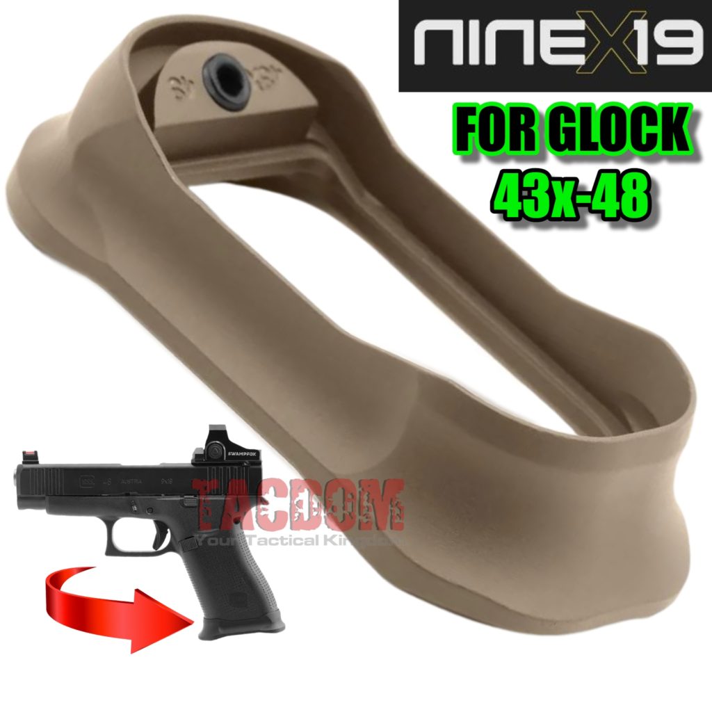 NINEX19 GLOCK GEN 5 43X – 48 ENHANCED BLACK MAGWELL – FITS OEM GLOCK ...