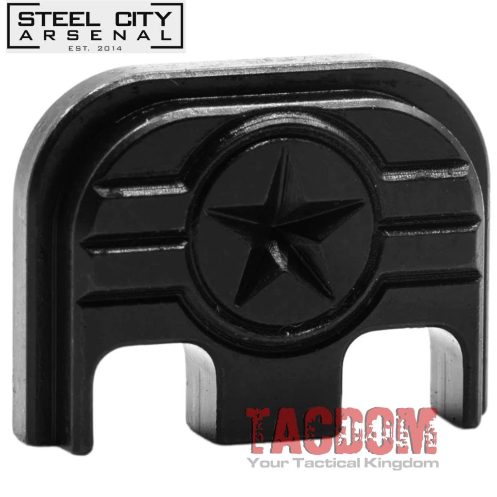 STEEL CITY ARSENAL [ P40 Warhawk ] Slide Back Plate For Glock 19 17 34 ...