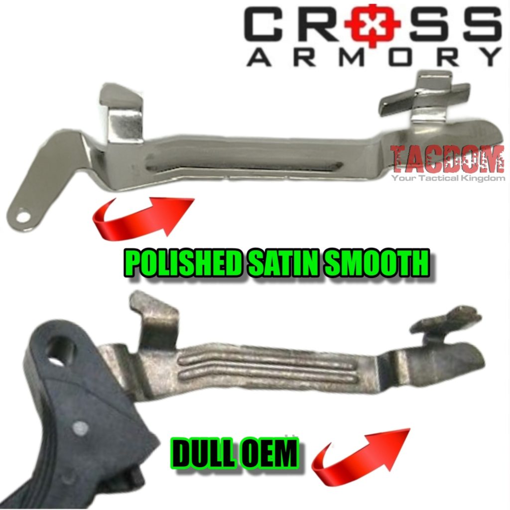 CROSS ARMORY ENHANCED Trigger BAR for GEN 5 Glock 17 – 19 – 19x – 45 ...