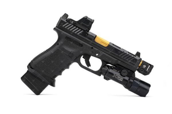 Strike Industries Micro Threaded Comp – QUAD for Glock – Sig – S&W – Canik – CZ 9mm with 1/2×28 ...