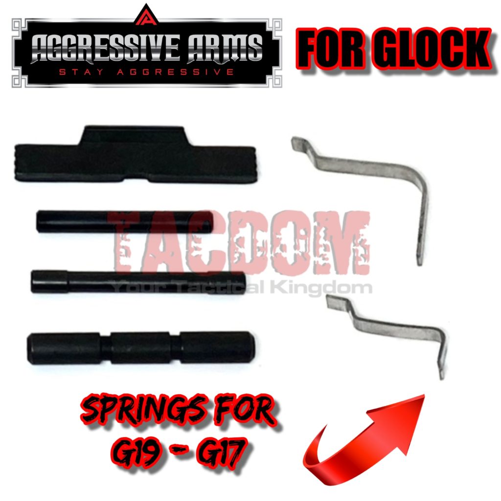 AGGRESSIVE ARMS for LOWER PARTS KIT – MINUS TRIGGER – GEN 3 – 17 19 34 ...