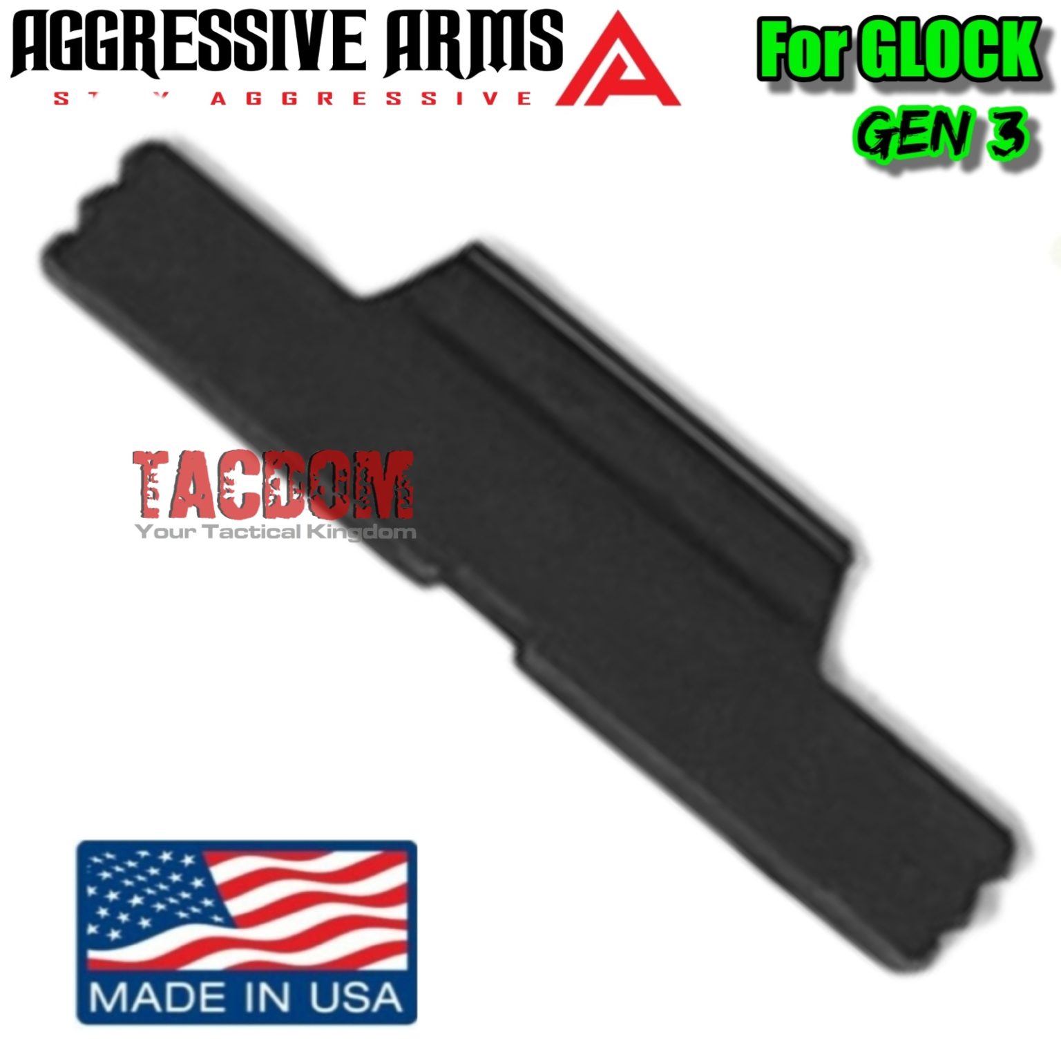 AGGRESSIVE ARMS for LOWER PARTS KIT – MINUS TRIGGER – GEN 3 – 17 19 34 ...