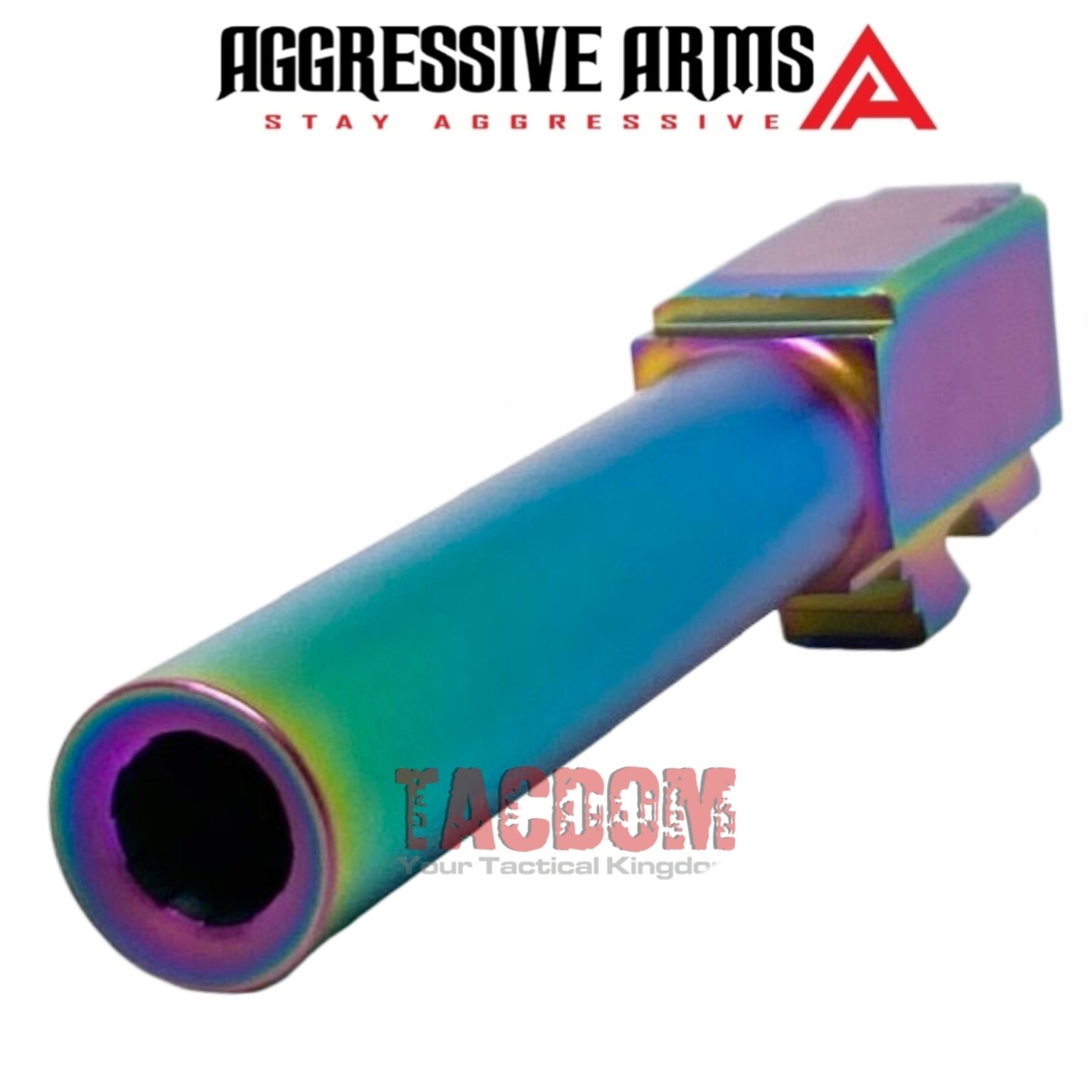 AGGRESSIVE ARMS TARGET CROWN Barrel for Glock 17 GEN 5 RAINBOW ...