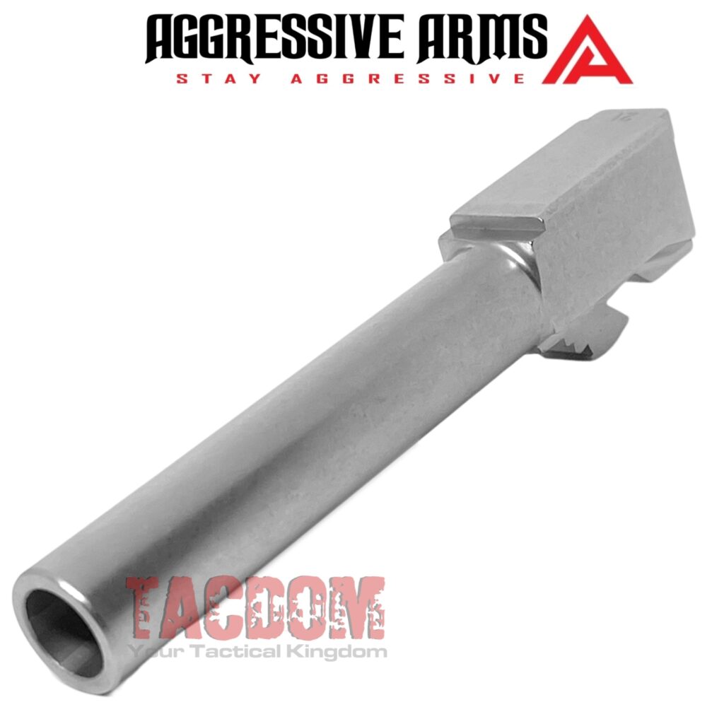 AGGRESSIVE ARMS MALPARIDIO Edition RMR CUT Stainless Steel Black Slide ...