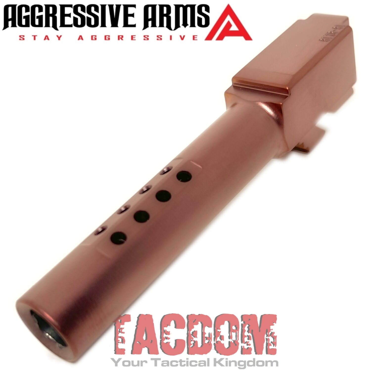 AGGRESSIVE ARMS PORTED Barrel for Glock 19 and P80 PF940C 9mm TARGET ...