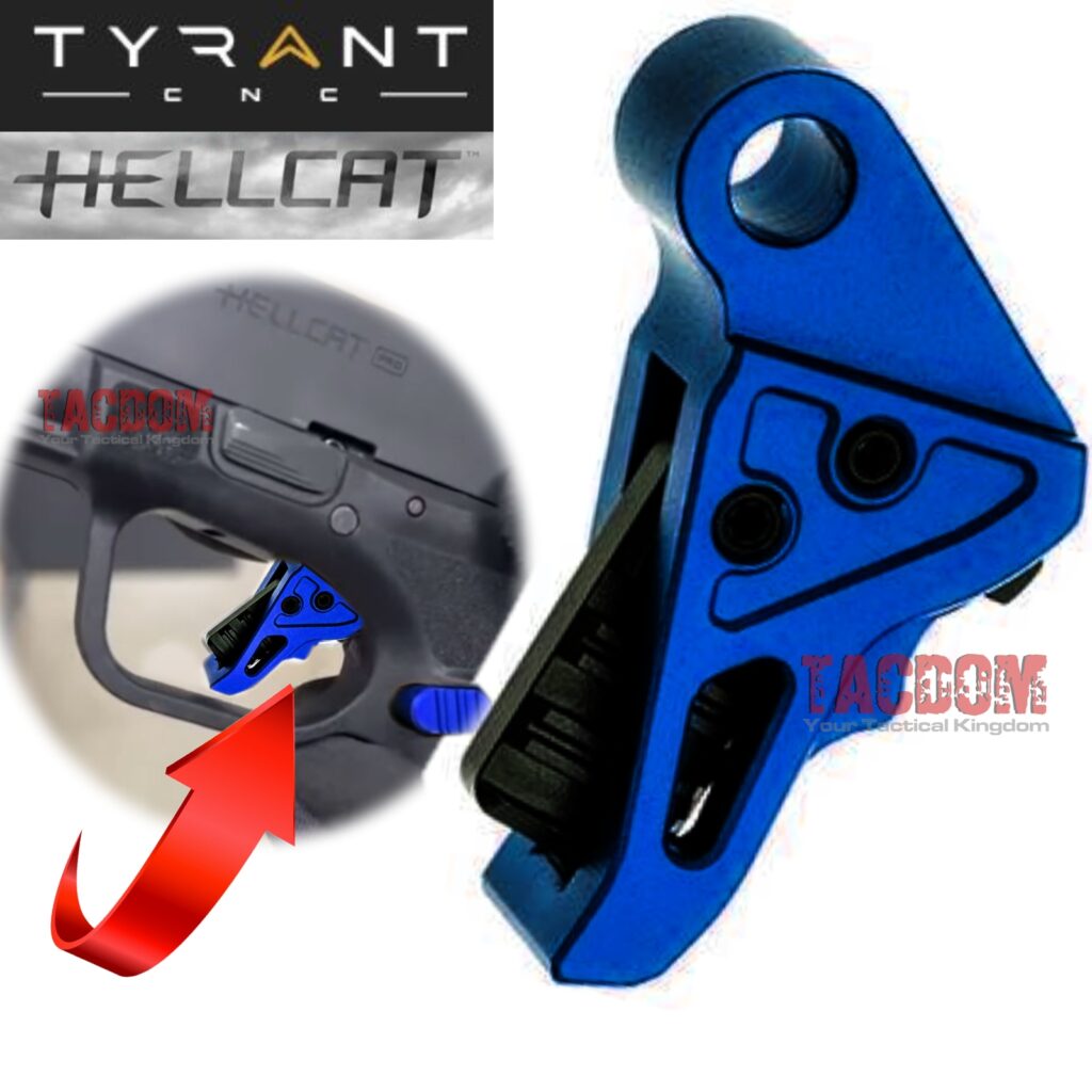 TYRANT DESIGNS I.T.T.S GREY GRAY BLACK TRIGGER SHOE for SPRINGFIELD HELLCAT PRO – TACDOM