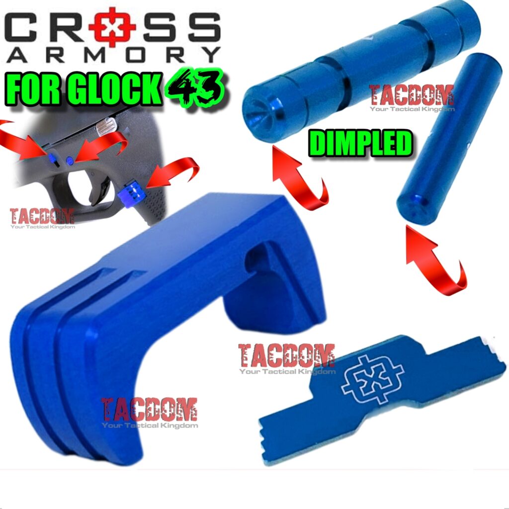 Cross Armory RED UPGRADE Performance Kit for GLOCK 43 Extended Slide ...