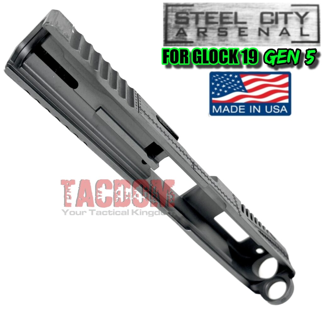 STEEL CITY ARSENAL [ P40 Warhawk ] Slide for Glock 19 Gen 5 Battleworn ...