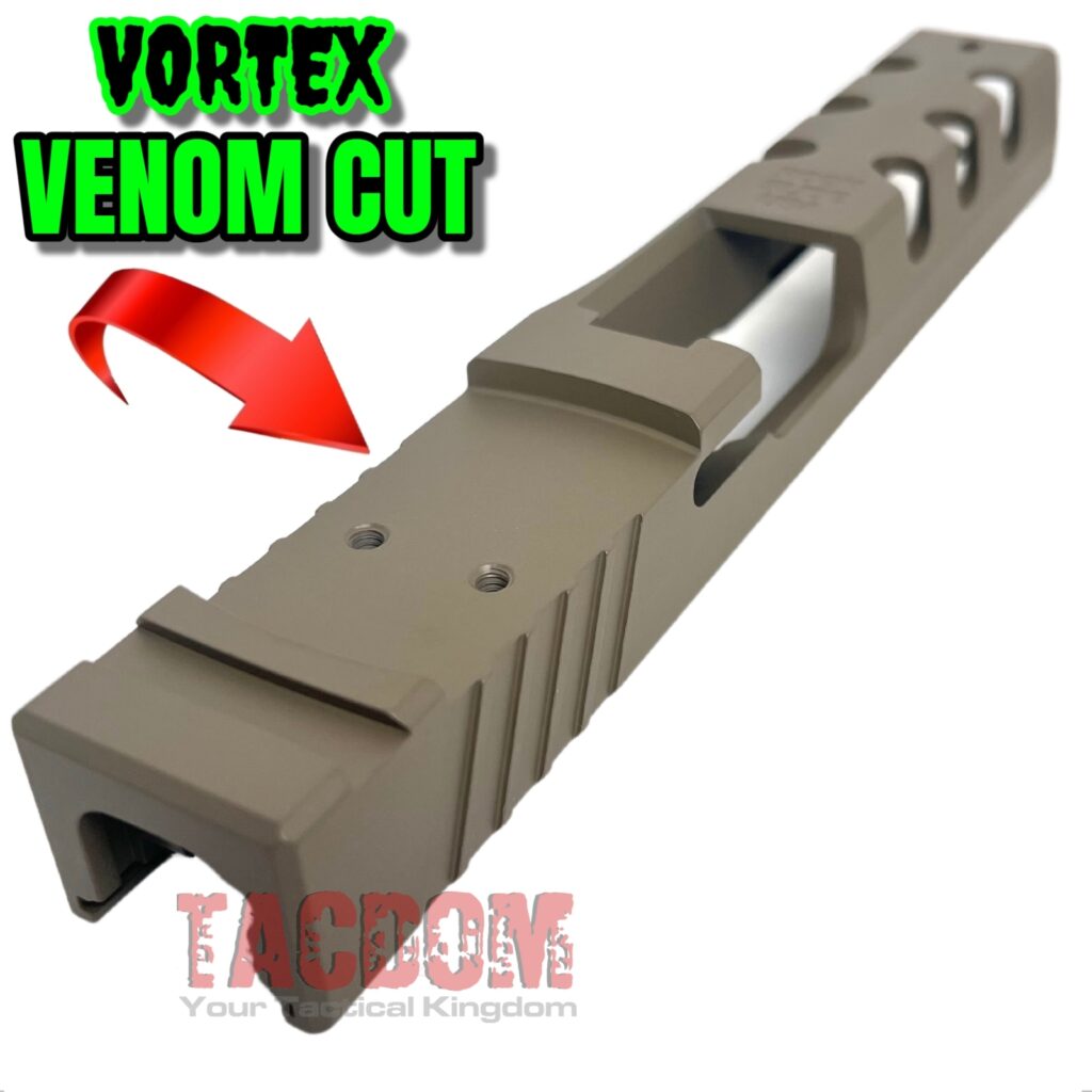 ROCK SLIDE USA RS2 VENOM VORTEX CUT Slide for Glock 21 Gen 3 Polymer 80 ...