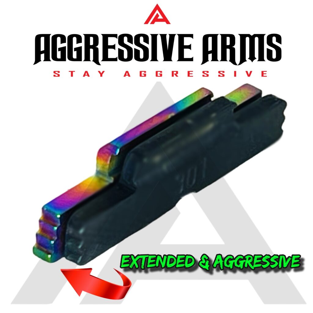 AGGRESSIVE ARMS “DIAMOND” RAINBOW DIMPLE PINS – EXTENDED SLIDE LOCK ...