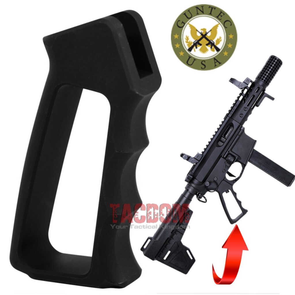 ULTRALIGHT SERIES SKELETONIZED ALUMINUM PISTOL GRIP (GEN 2) ANODIZED ...
