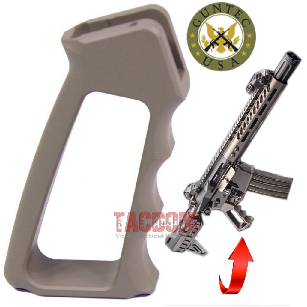 ULTRALIGHT SERIES SKELETONIZED ALUMINUM PISTOL GRIP (GEN 2) FLAT DARK ...