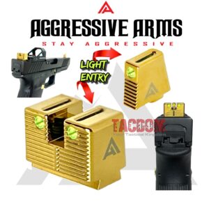 Strike Industries POLYMER SPBUS BUIS Back Up Sights Flip up Down ...