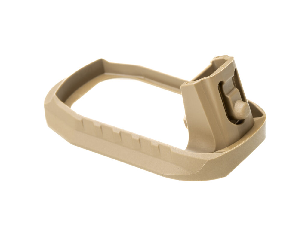 SCT MANUFACTURING Polymer FDE TAN “Tooless” MAGWELL for the SCT19 FRAME ...