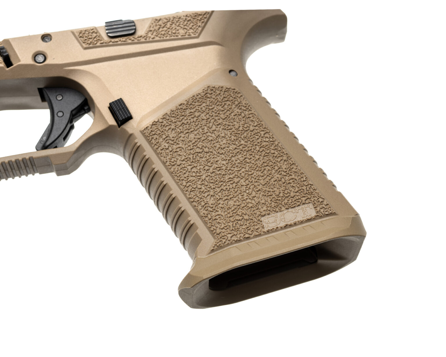SCT MANUFACTURING Polymer FDE TAN “Tooless” MAGWELL for the SCT19 FRAME ...