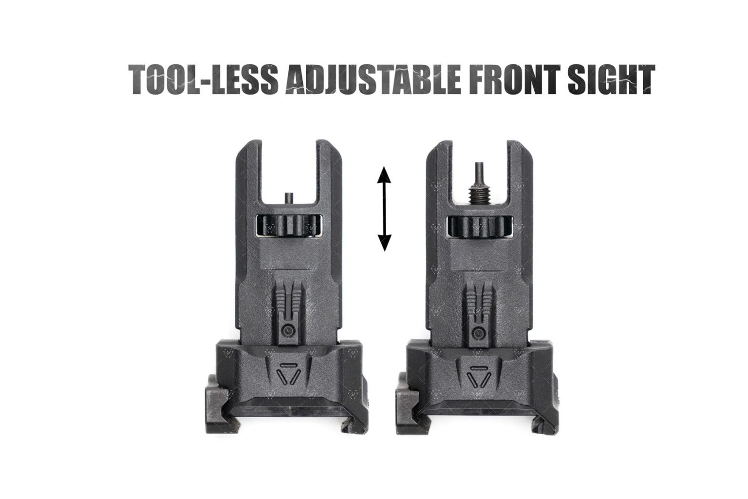 Strike Industries POLYMER SPBUS BUIS Back Up Sights Flip up Down ...