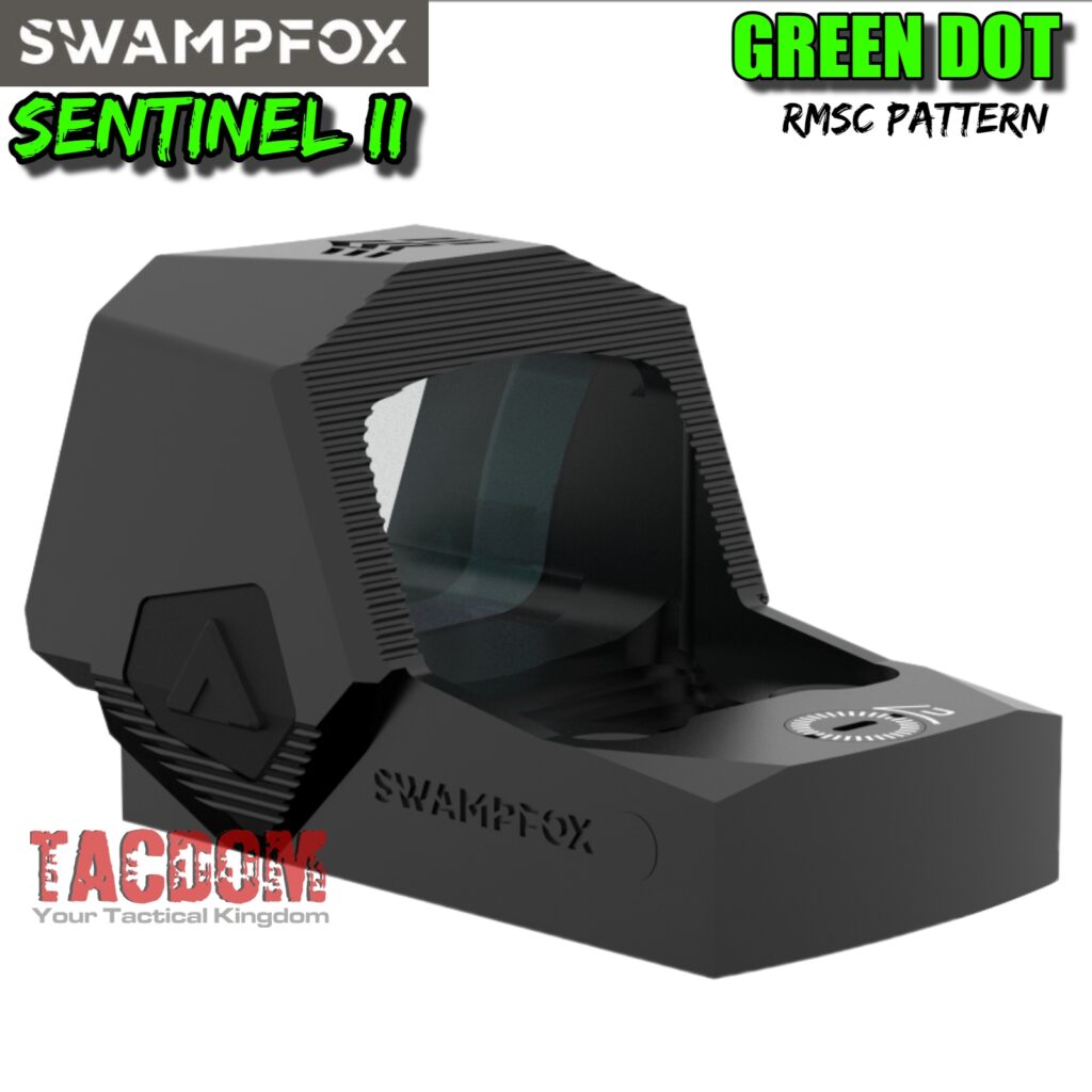 Swamp Fox SENTINEL II WITH BACK UP “NIGHT TRITIUM” REAR SIGHT – GREEN ...