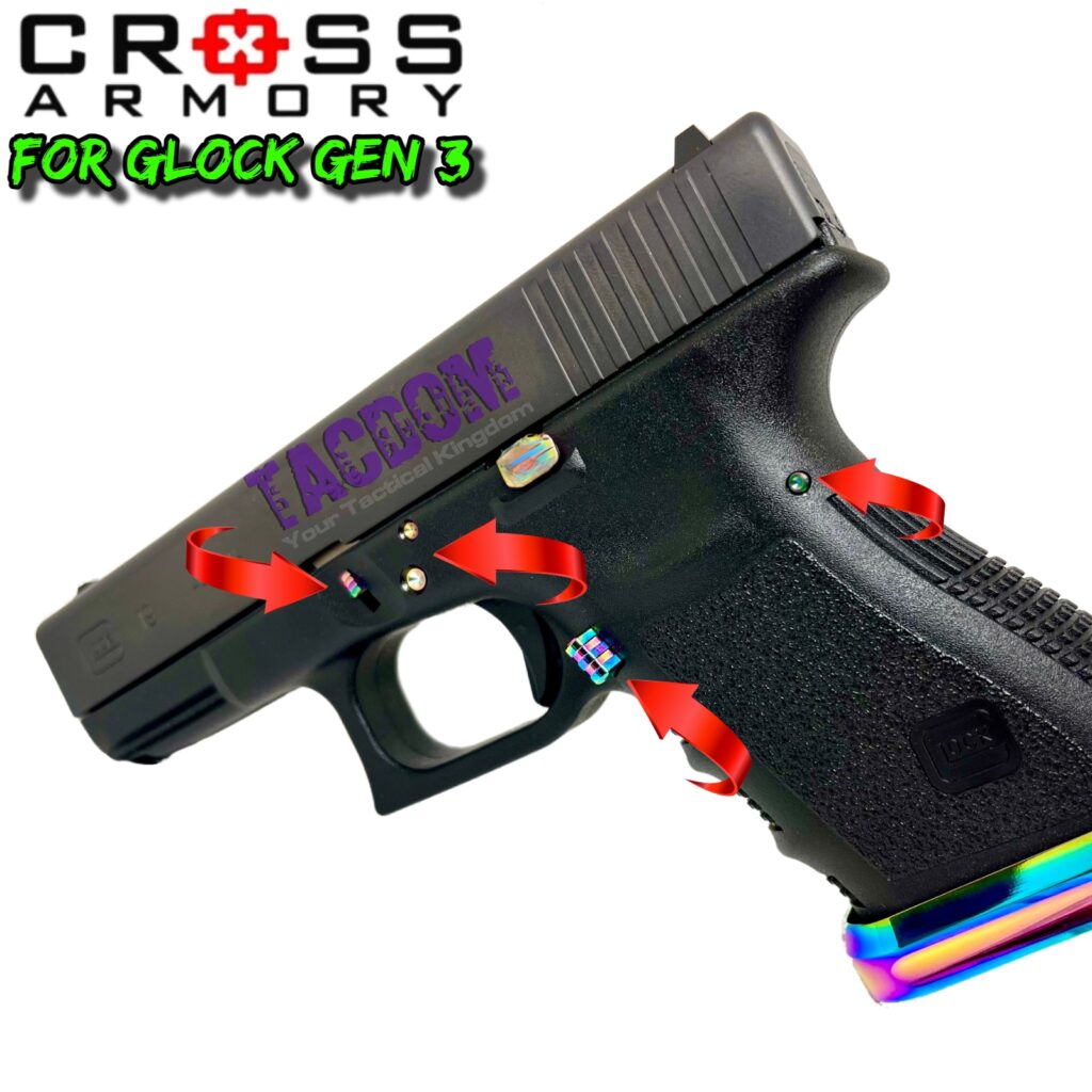Cross Armory RAINBOW UPGRADE Performance Kit for GLOCK Gen 1 2 3 ...