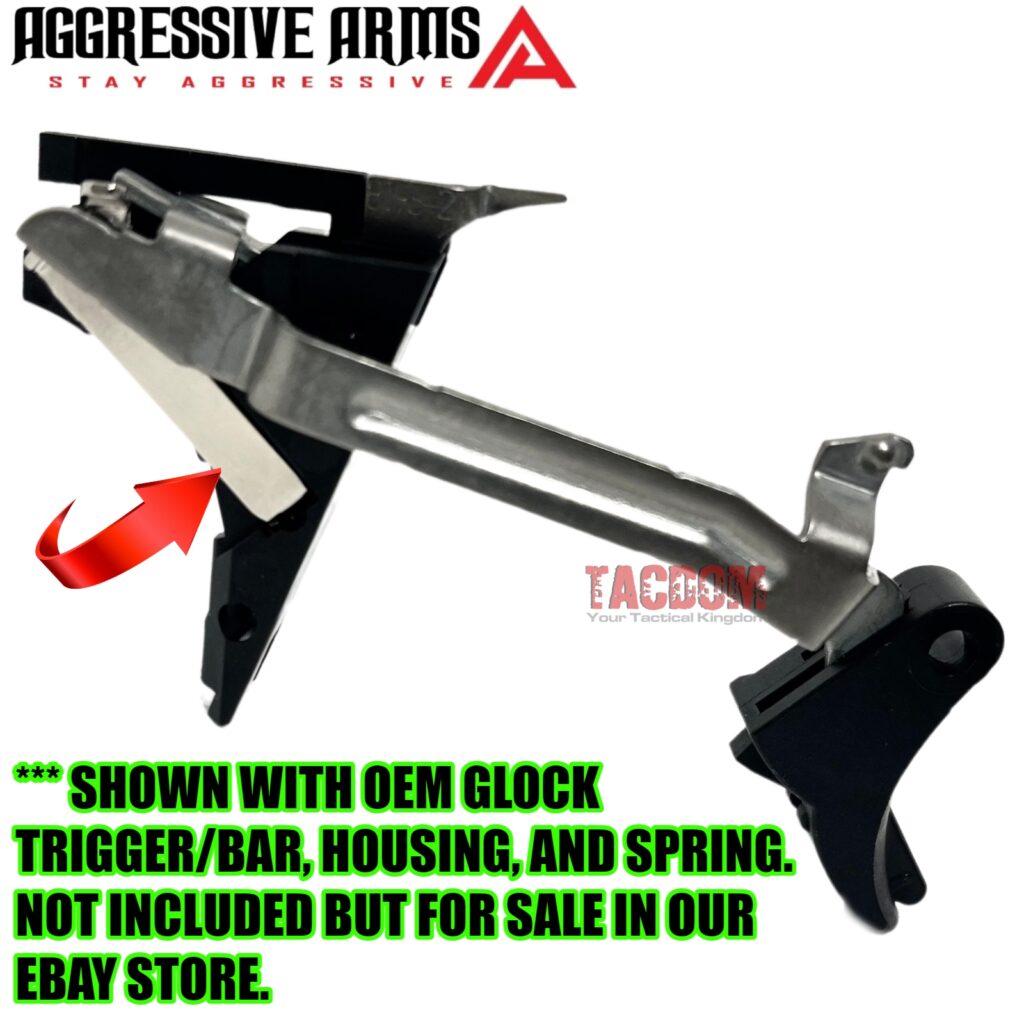 AGGRESSIVE ARMS USA Competition Connector pack for Glock trigger tuning ...