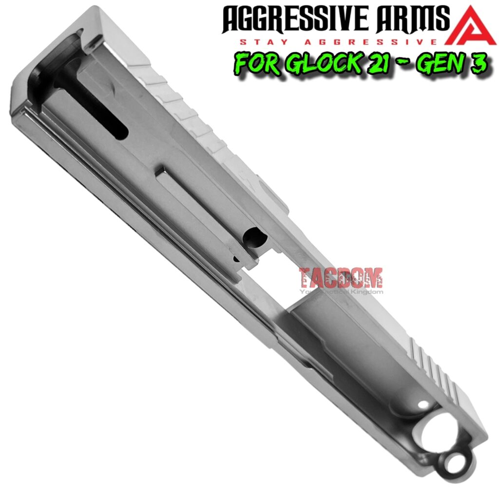 AGGRESSIVE ARMS MALPARIDIO Edition RMR CUT BEAD BLASTED Stainless Steel ...