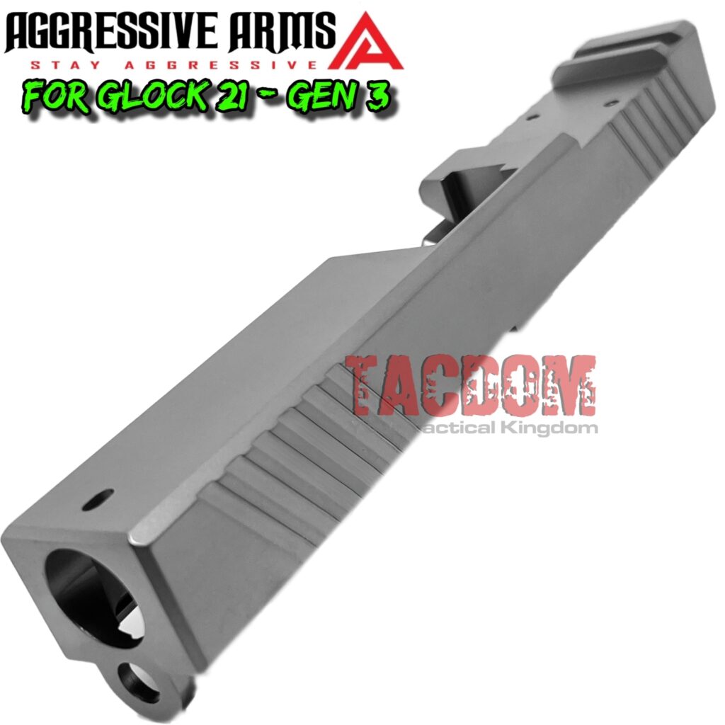 AGGRESSIVE ARMS MALPARIDIO Edition RMR CUT BEAD BLASTED Stainless Steel ...