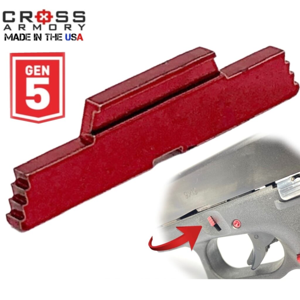 Cross Armory RED UPGRADE Performance Kit for GLOCK Gen 5 Extended Slide ...