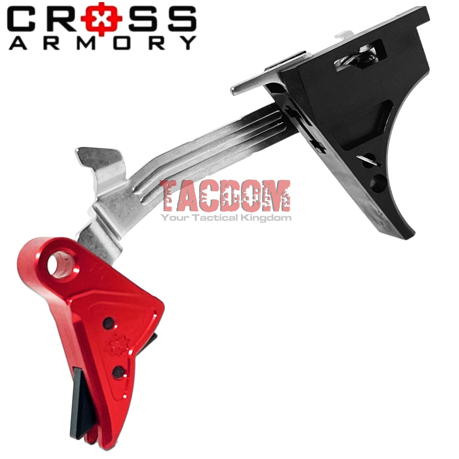 CROSS ARMORY USA “Drop-In” Flat Face HYBRID Trigger for Glock 42 43 43x ...