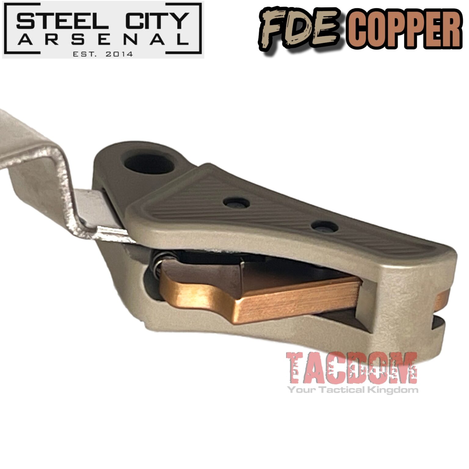 Steel City Arsenal For Glock 43 43x 48 Trigger “rare Color” Fde