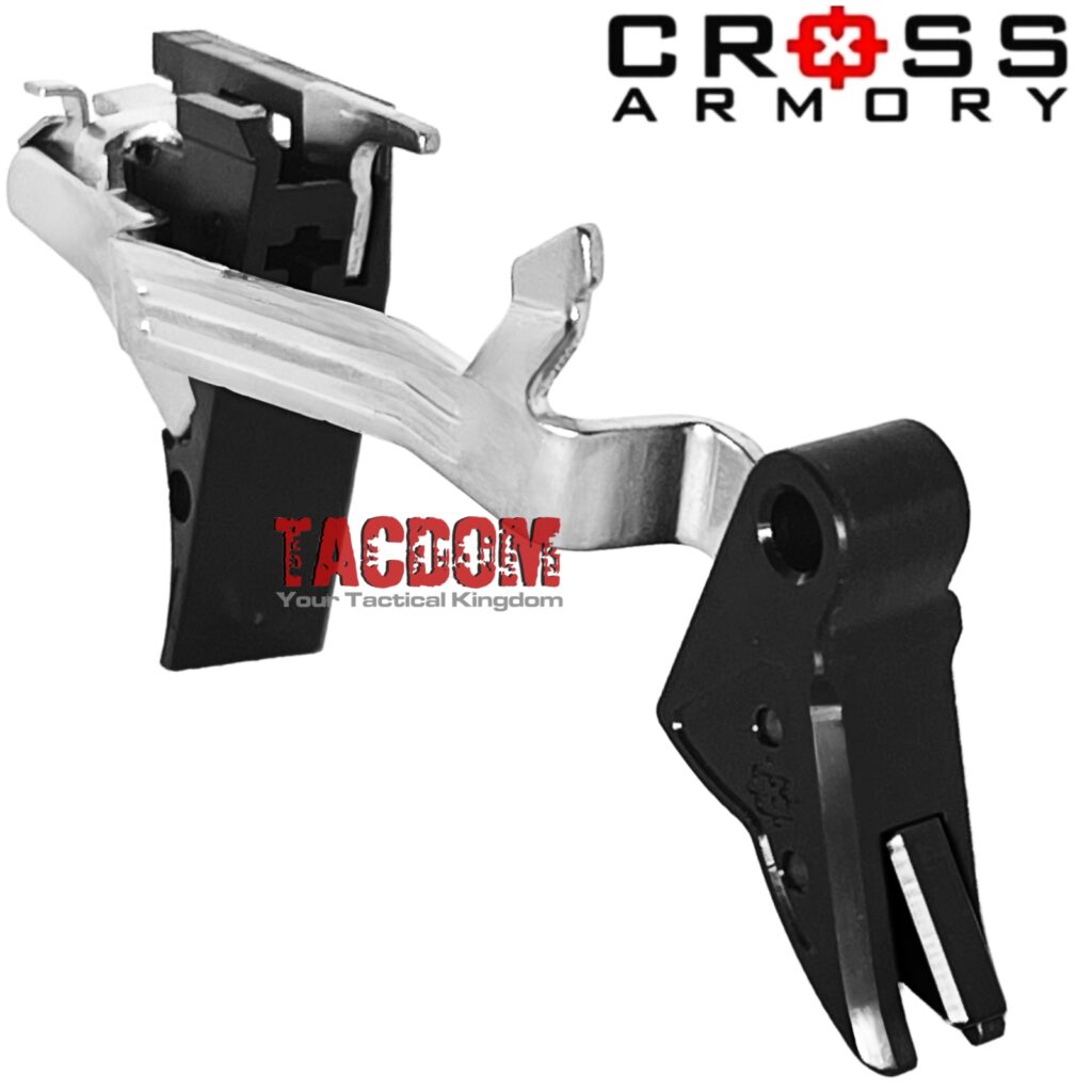 CROSS ARMORY USA “Drop-In” Flat Face HYBRID Trigger for Glock 42 43 43x ...
