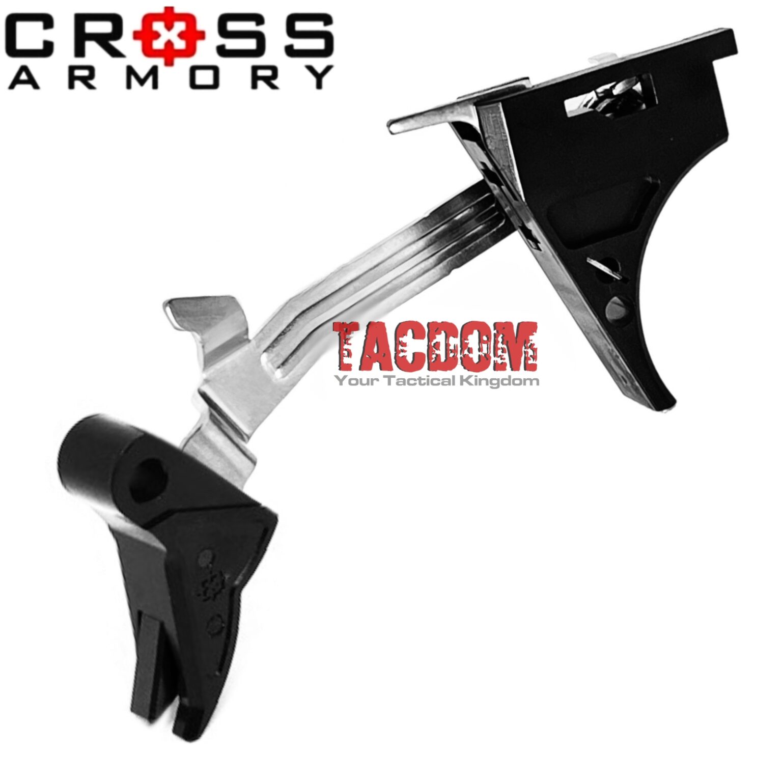 CROSS ARMORY USA “Drop-In” Flat Face HYBRID Trigger for Glock 42 43 43x ...