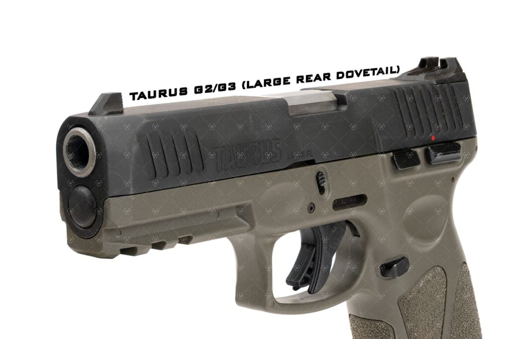 Strike Industries Standard Height Iron Sights for Taurus G2 G3 TX22 ...