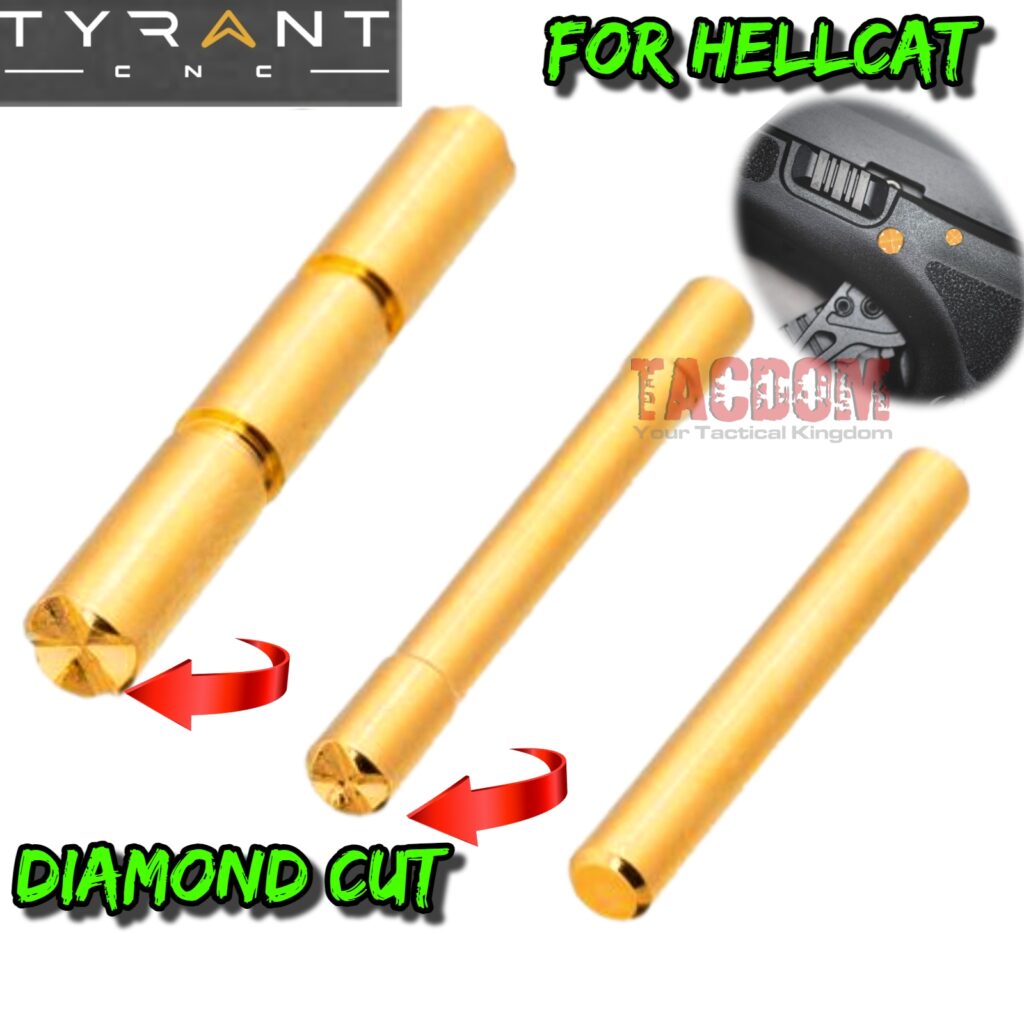 Tyrant Designs BLACK Enhanced DIAMOND CUT PIN for Springfield Hellcat ...