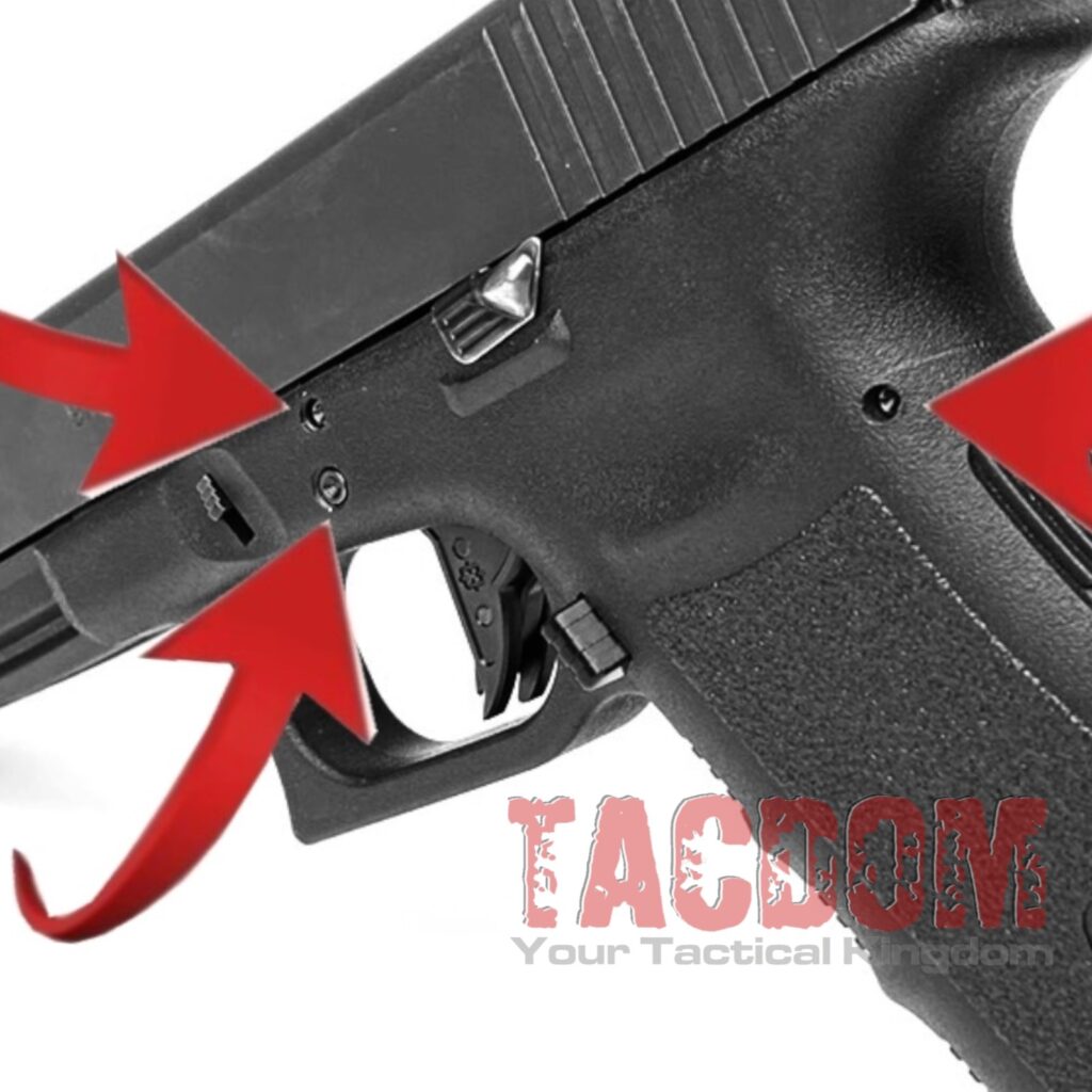 Cross Armory BLACK UPGRADE Performance Kit for Polymer80 P80 Extended ...