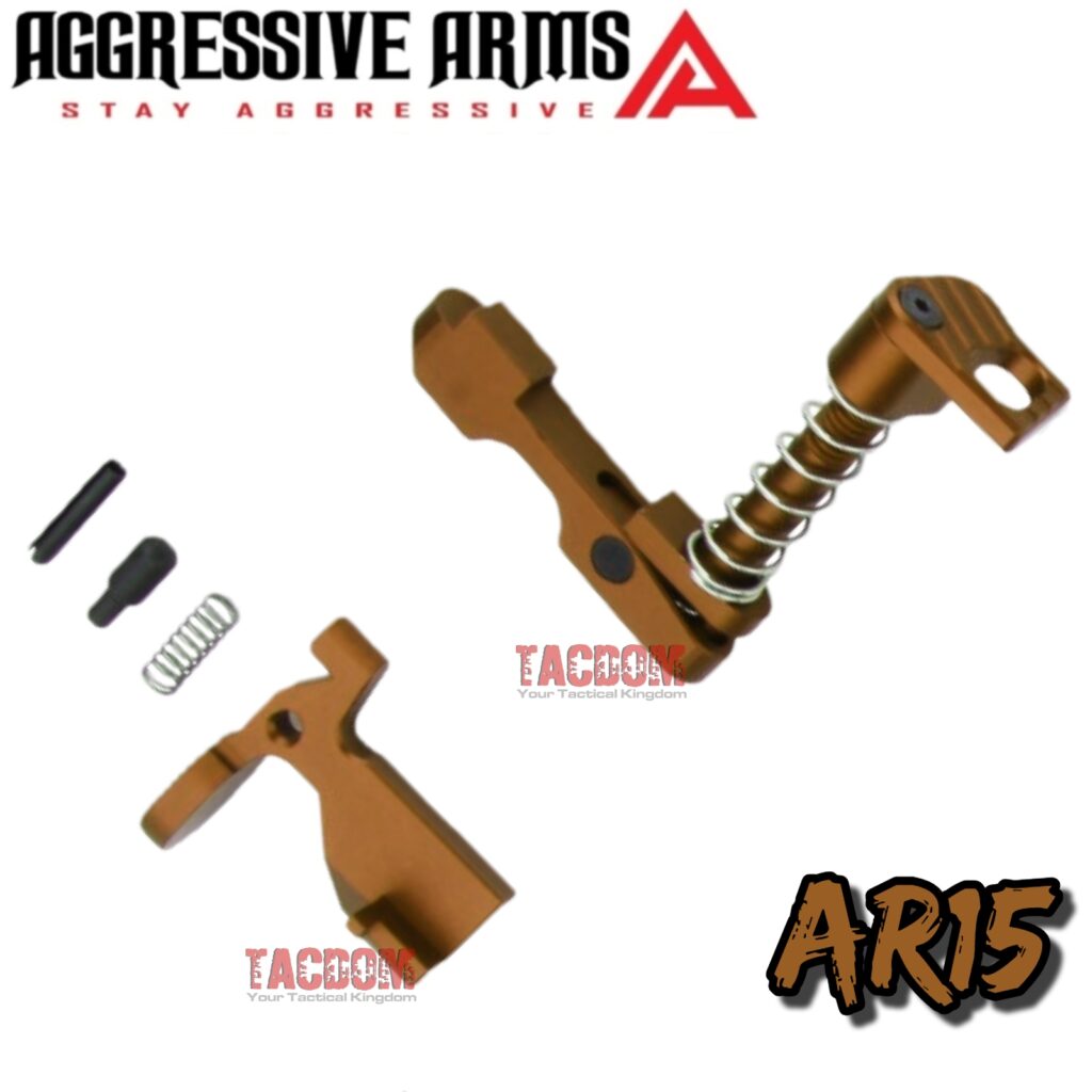 AGGRESSIVE ARMS AR15 BURNT BRONZE ANODIZED ACCENT PARTS – DUST COVER ...