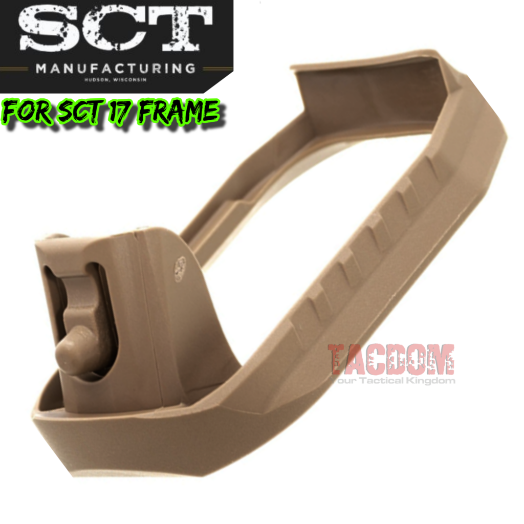 SCT MANUFACTURING Polymer FDE Tooless” MAGWELL for the SCT17 FRAME – TACDOM
