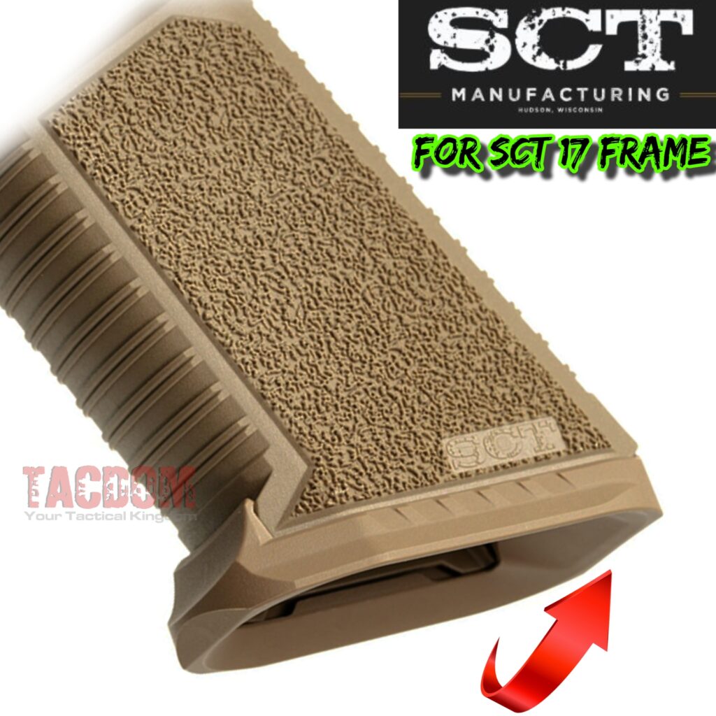 SCT MANUFACTURING Polymer FDE Tooless” MAGWELL for the SCT17 FRAME – TACDOM