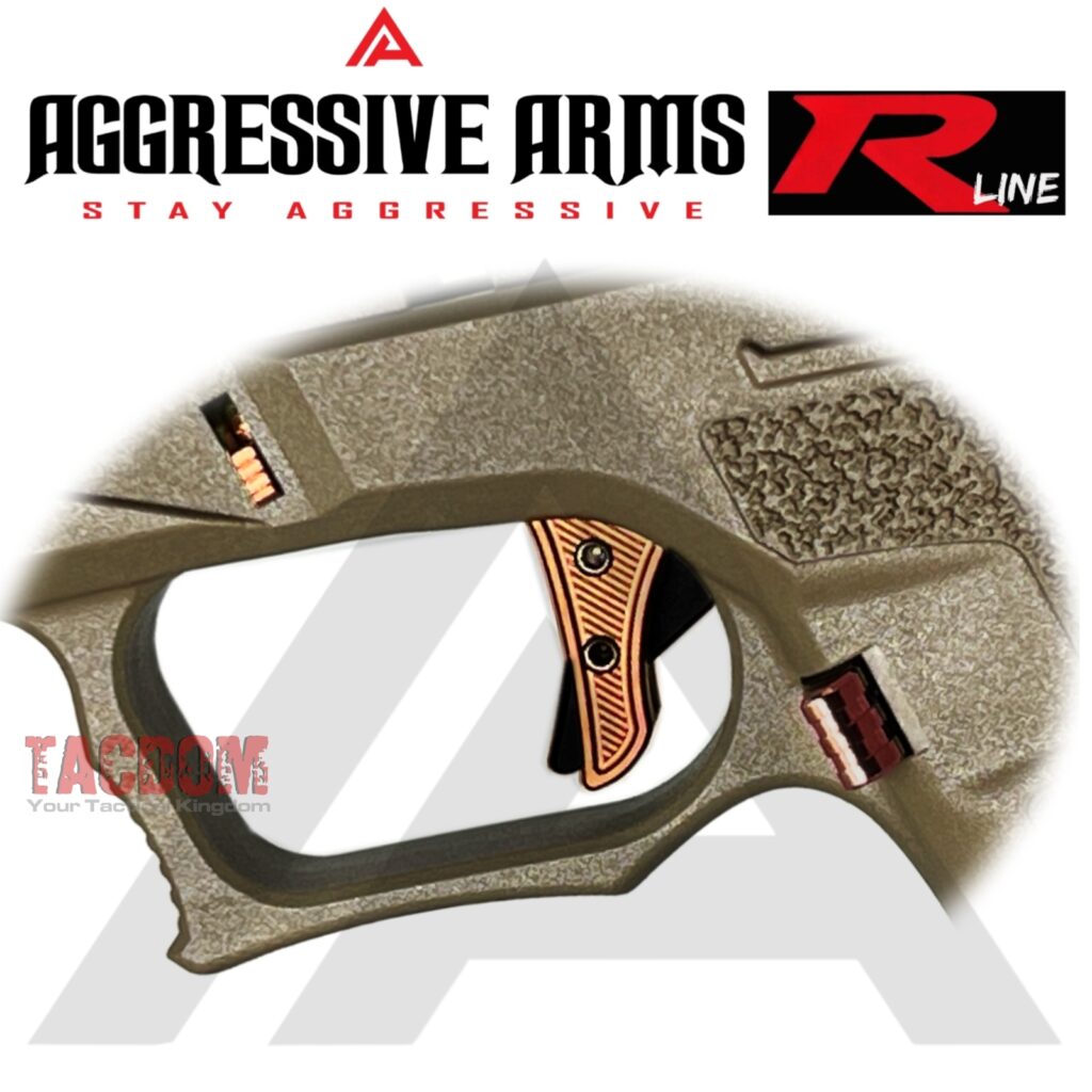 AGGRESSIVE ARMS R-LINE for GLOCK GEN 5 “STAINLESS STEEL” TRIGGER ROSE ...
