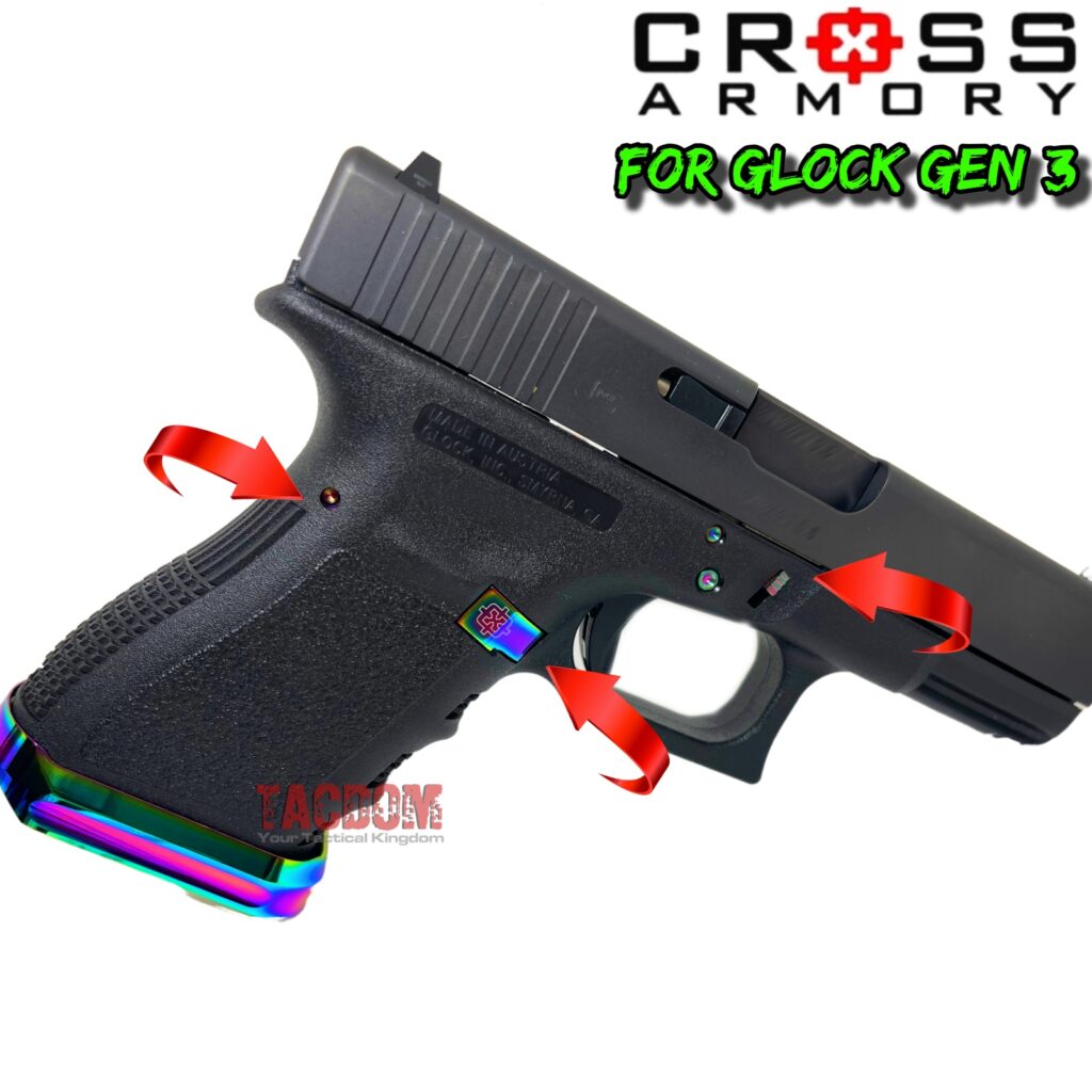 Cross Armory RAINBOW ULTIMATE Performance Kit for GLOCK Gen 1 2 3 ...