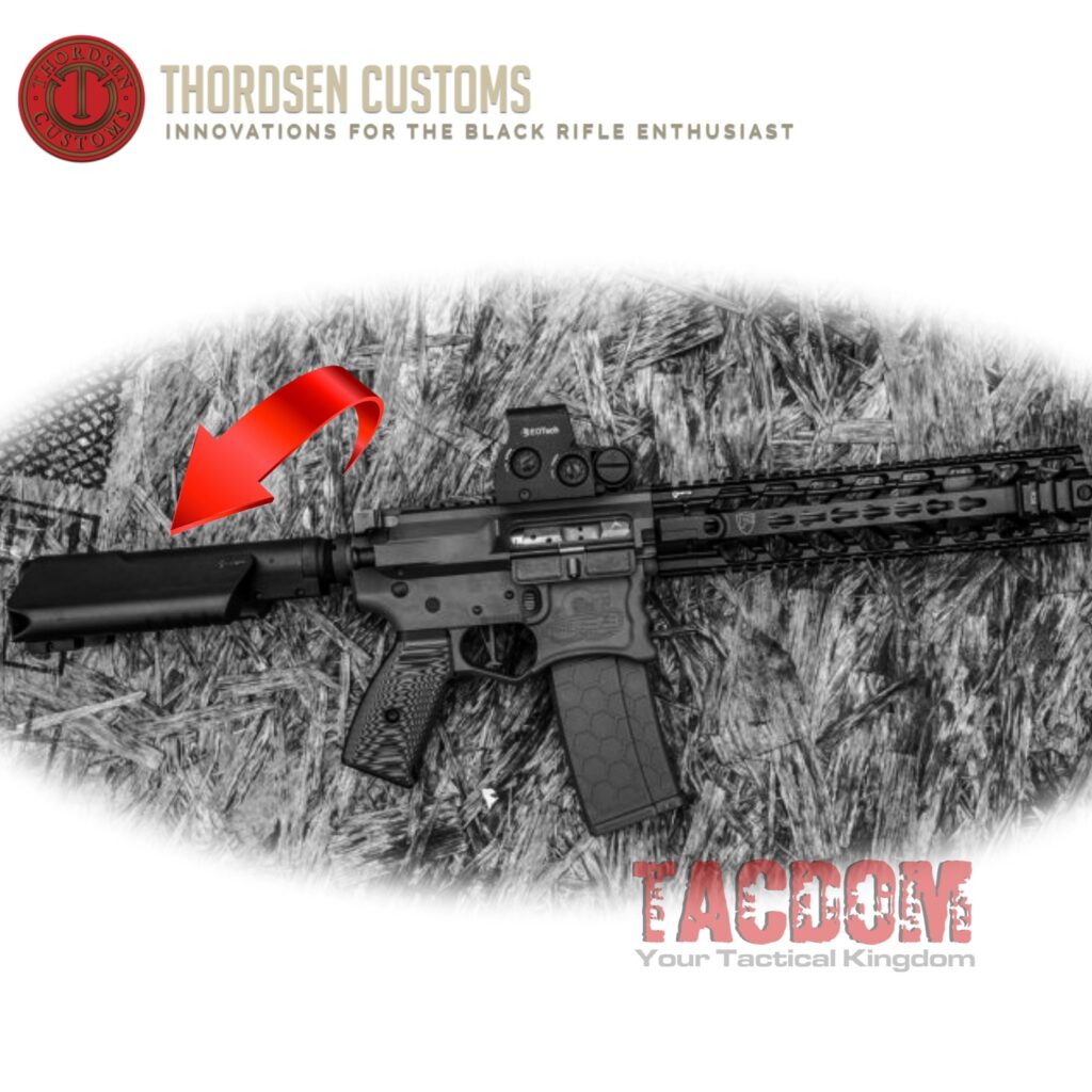 Thorsen Customs Enhanced Pistol Cheek Rest Kit for a Milspec Buffer ...