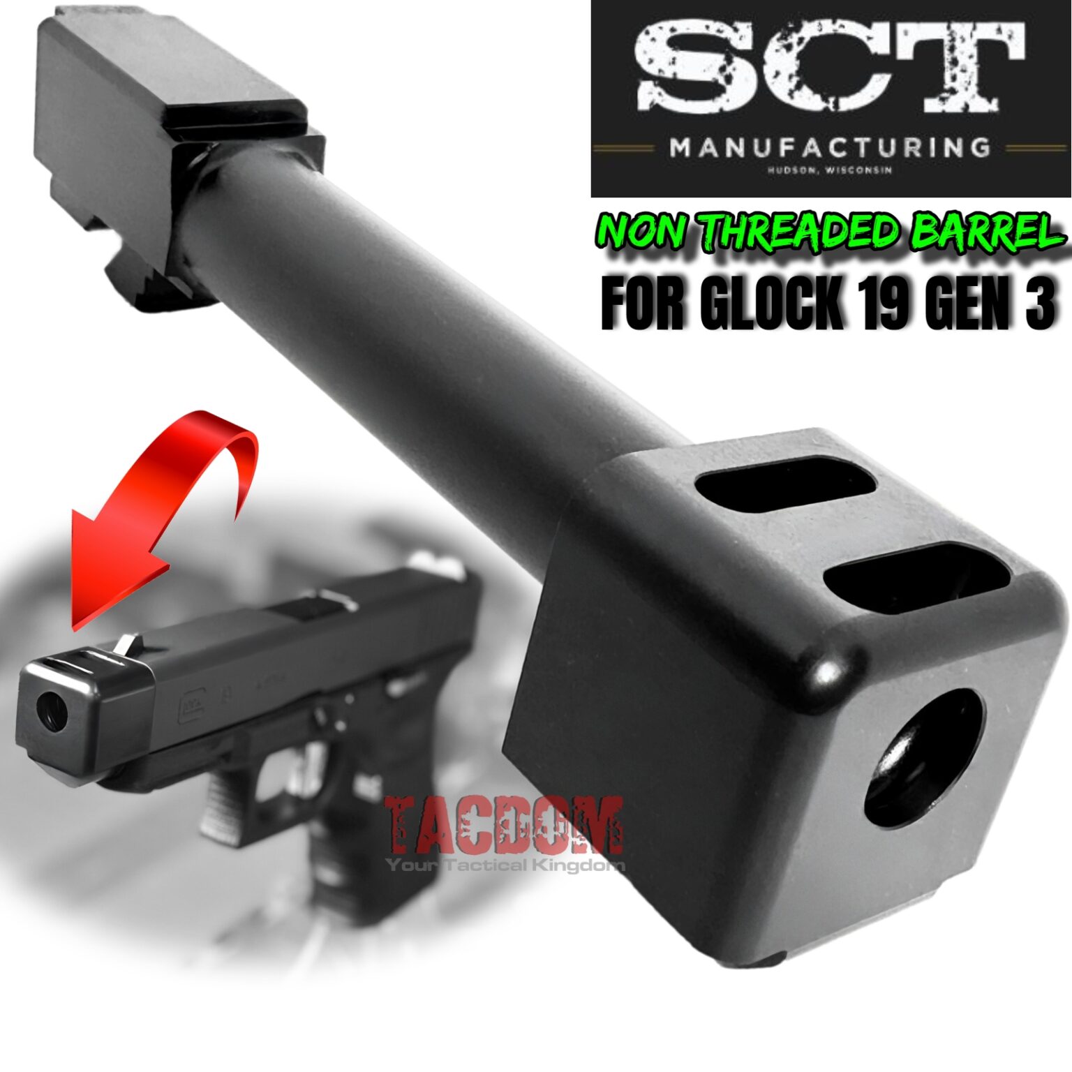 ICARUS PRECISION MAGWELL FOR THE ACE SPRINGFIELD ECHELON FULL SIZE GRIP ...